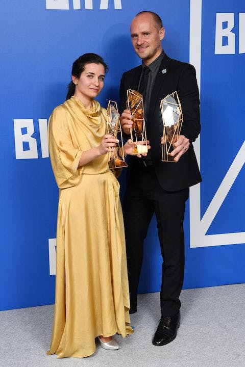 Winners & Backstage · BIFA · British Independent Film Awards